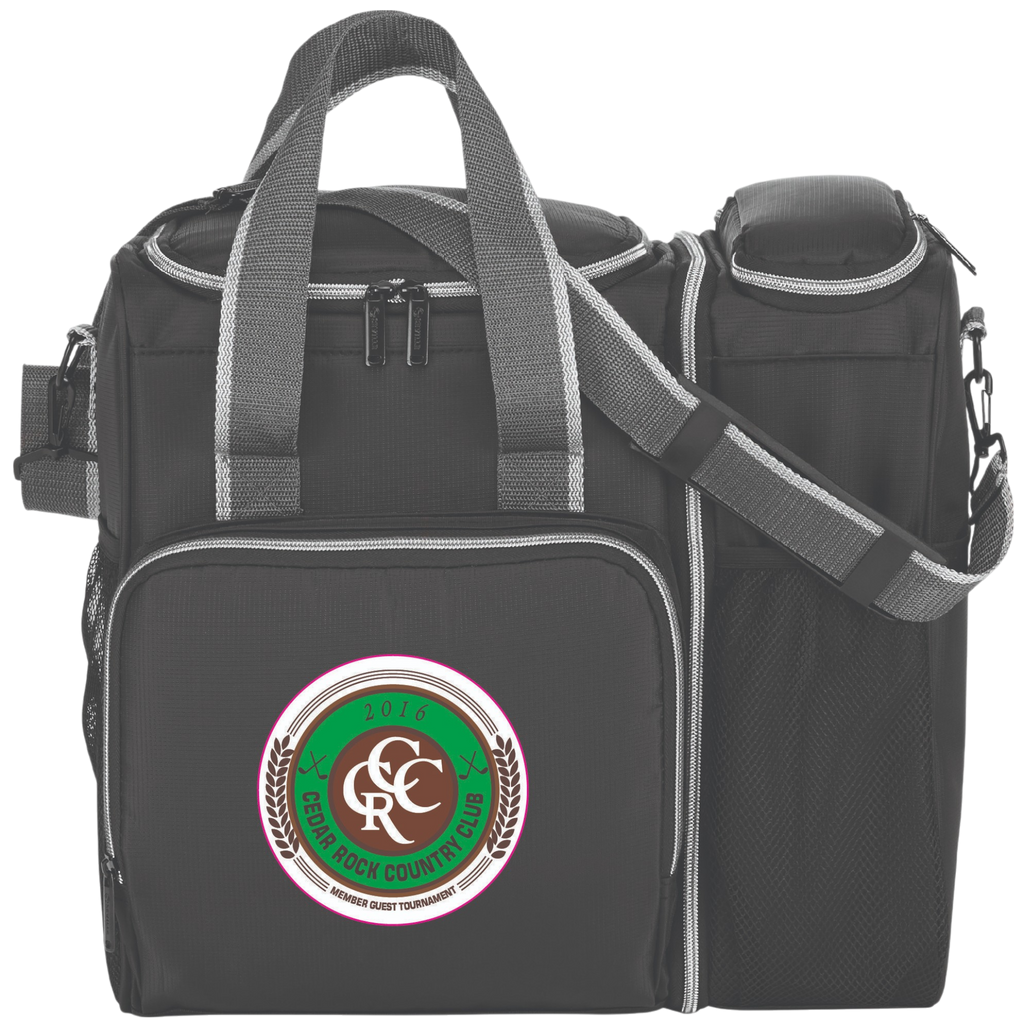 Insulated Cooler with Two Cooler Compartments