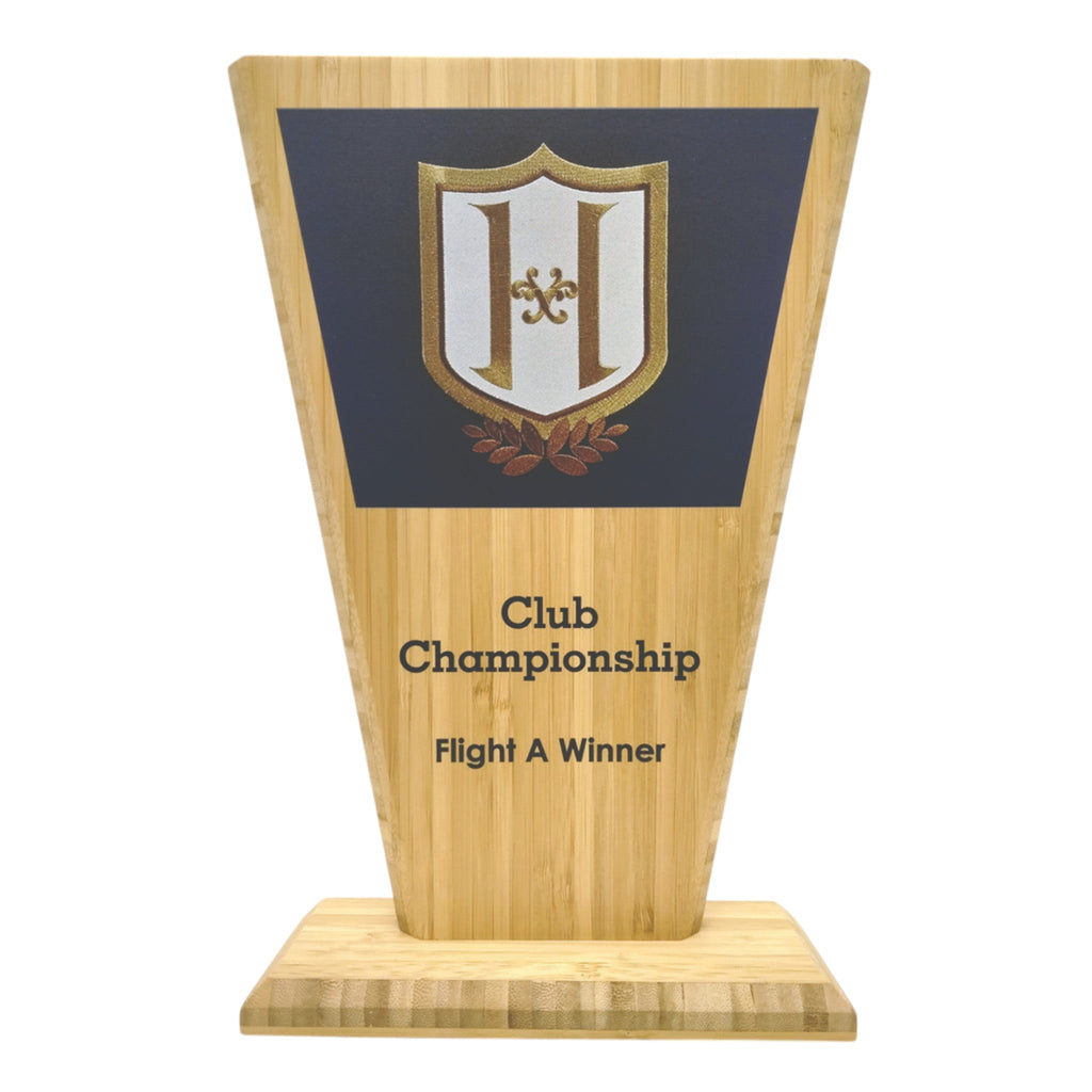 Bamboo Award With UV Imprint