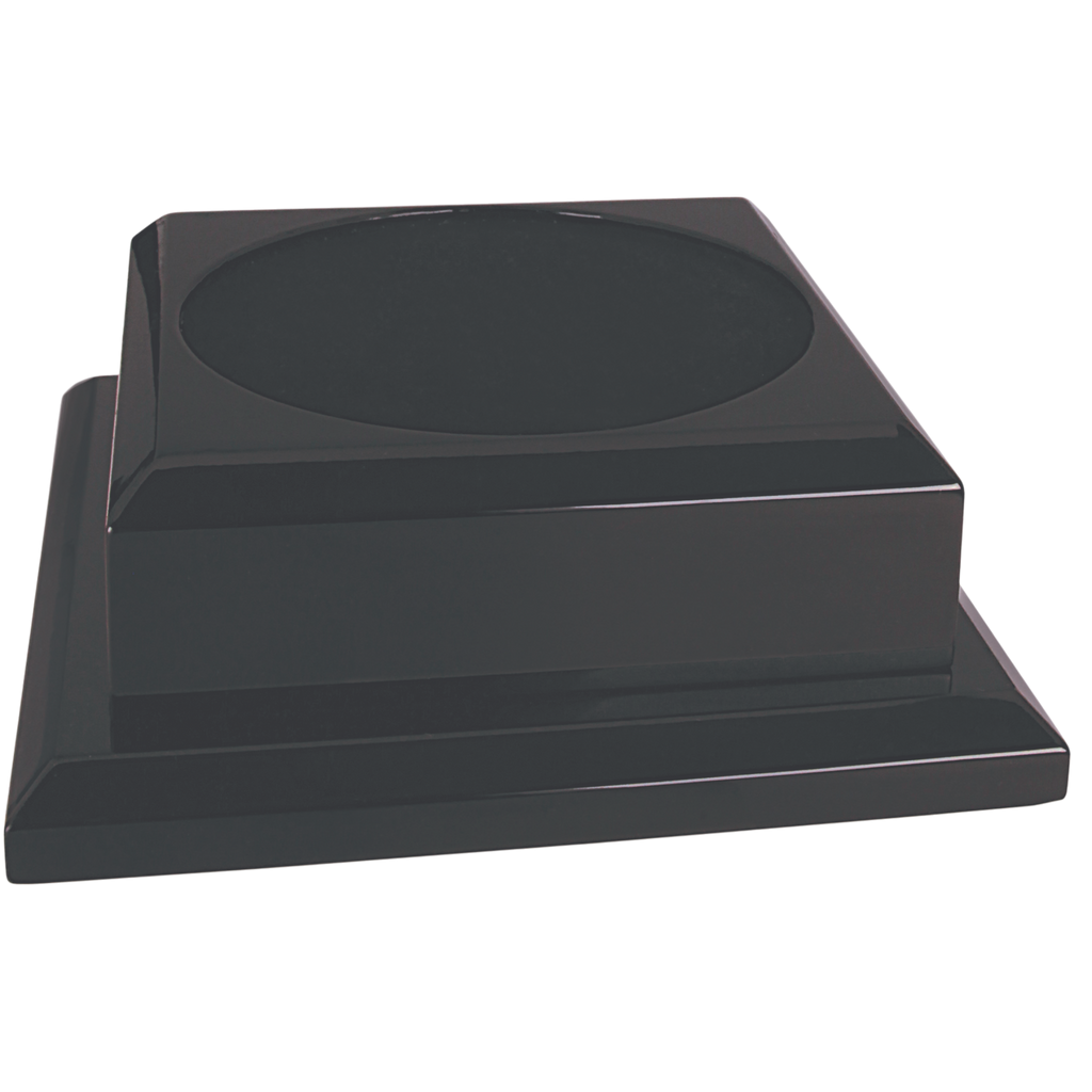 Black Piano Finish Wood Base