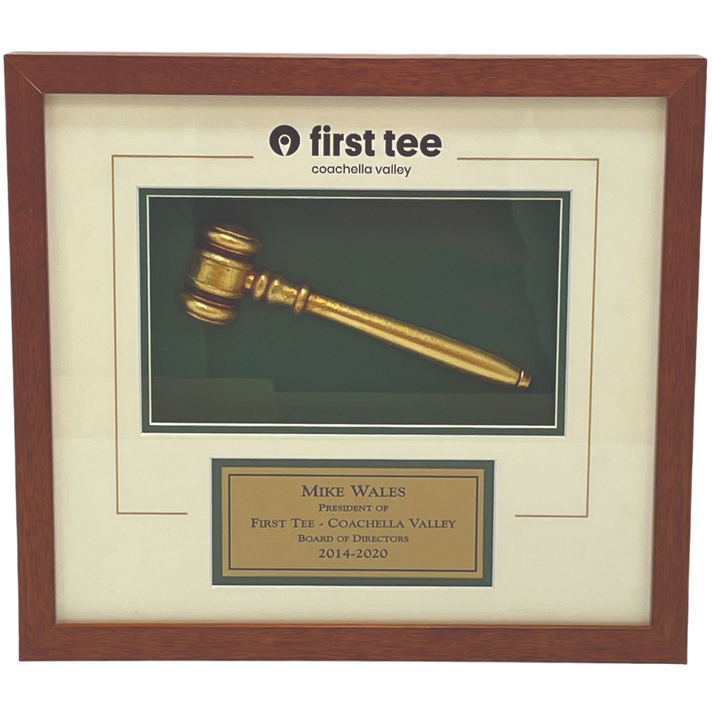 Custom Printed Top Matte, 3D and Plate Shadow Box